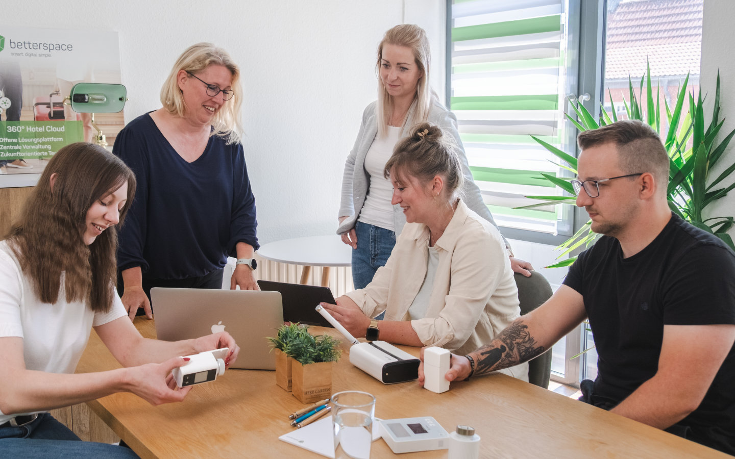 Das Customer Success-Team bei Betterspace